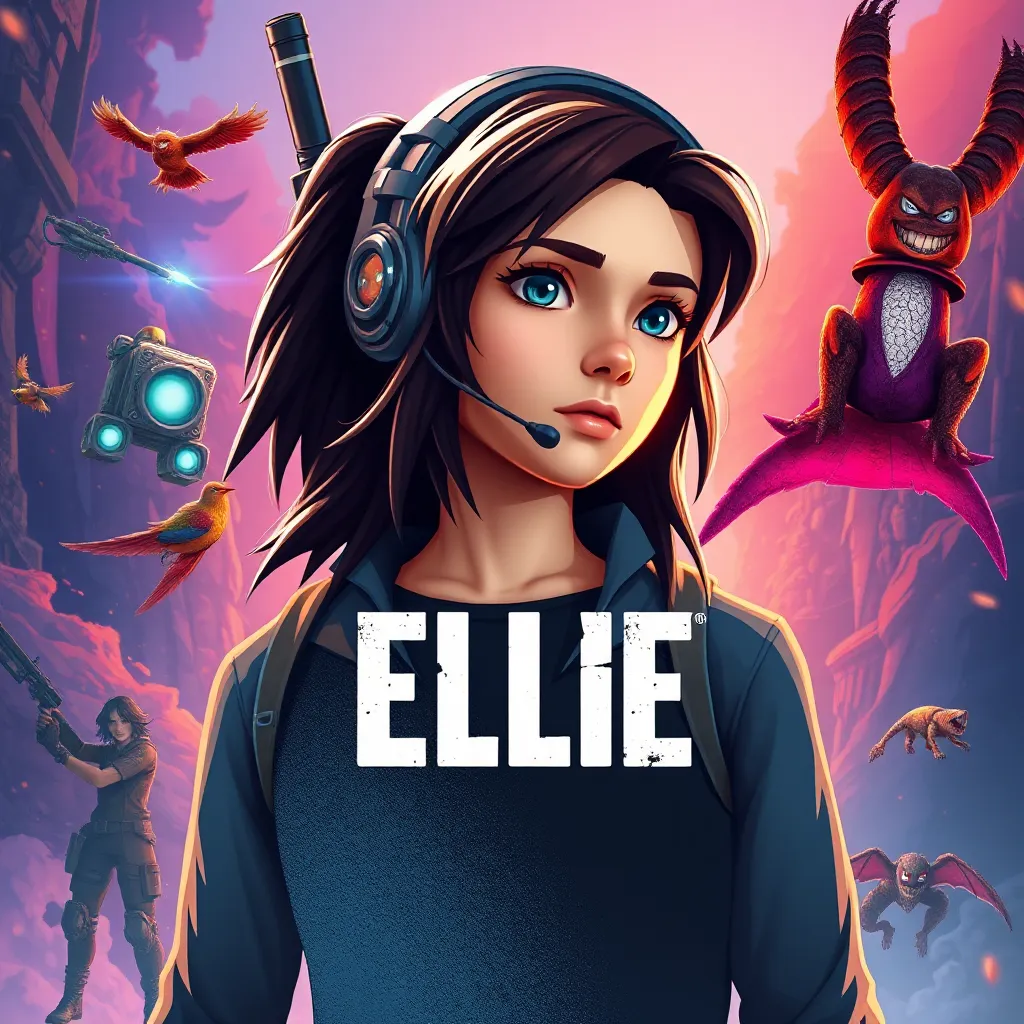 Discovering the Best Ellie Vector Posters for Gamers : LevelUpTalk