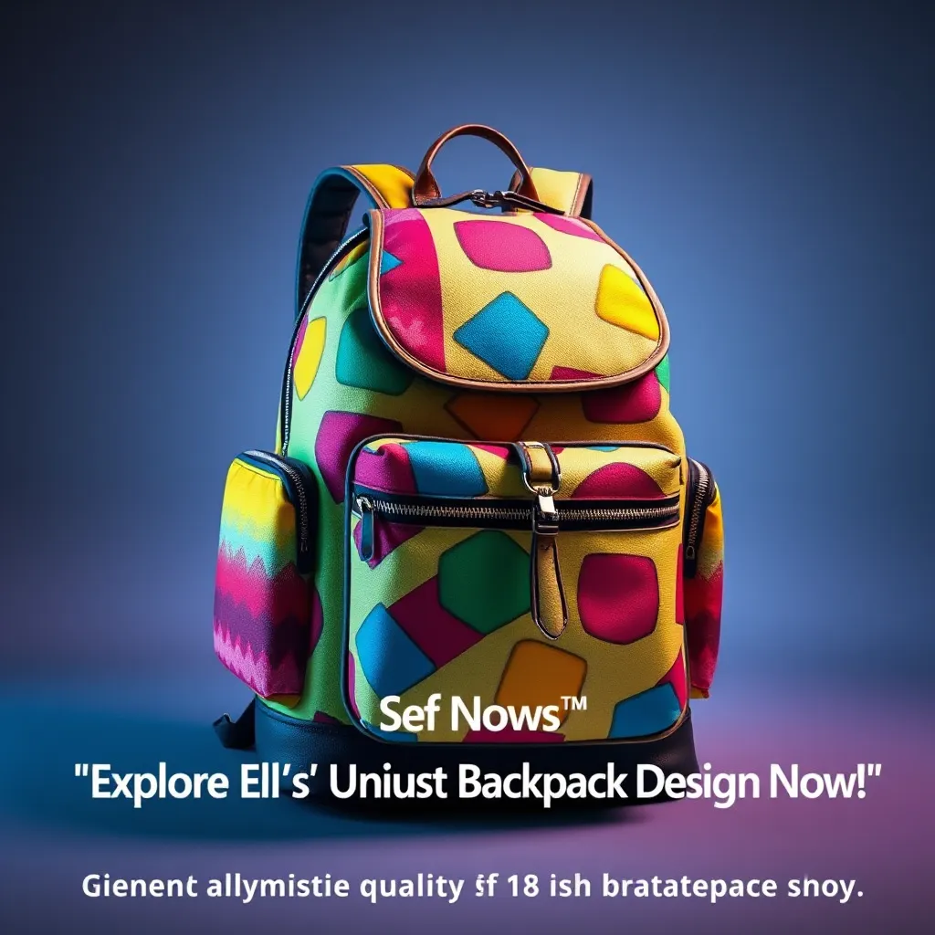 Explore Ellie’s Unique Backpack Design Now! : LevelUpTalk