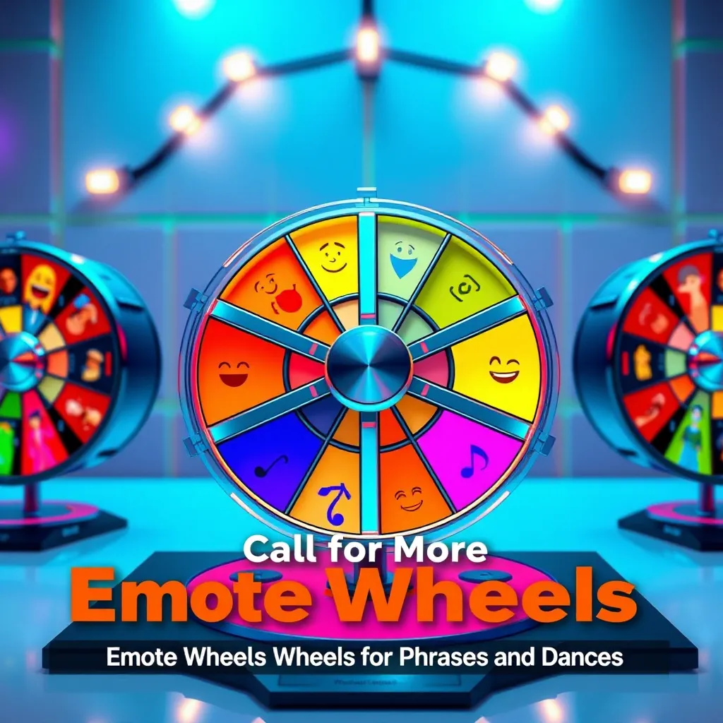 Call for More Emote Wheels for Phrases and Dances : LevelUpTalk