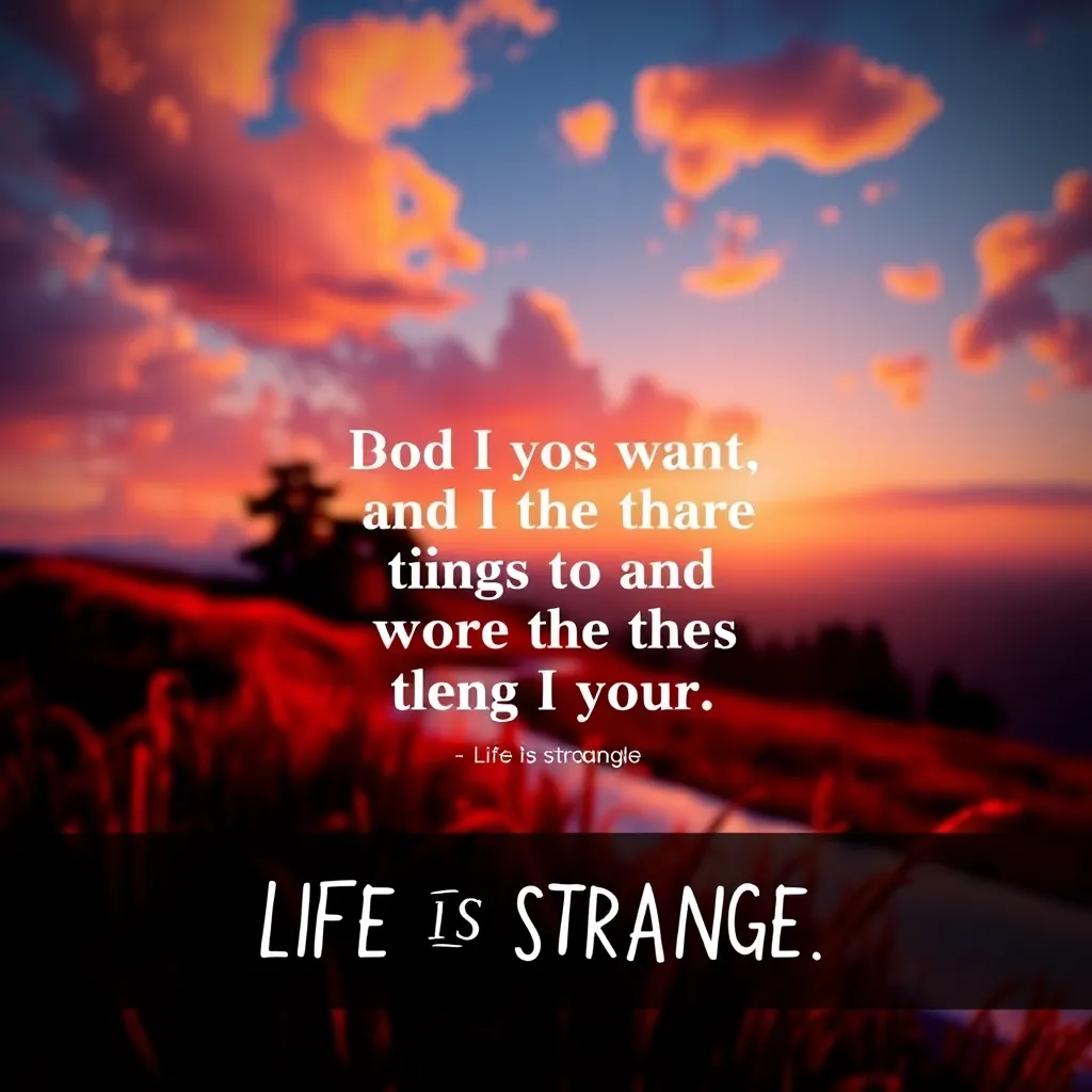 Emotional Quotes from Life is Strange True Colors : LevelUpTalk