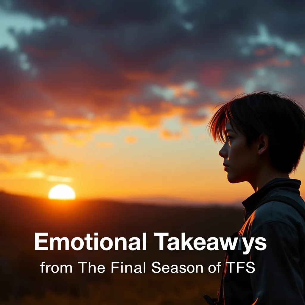 Emotional Takeaways from The Final Season of TFS : LevelUpTalk