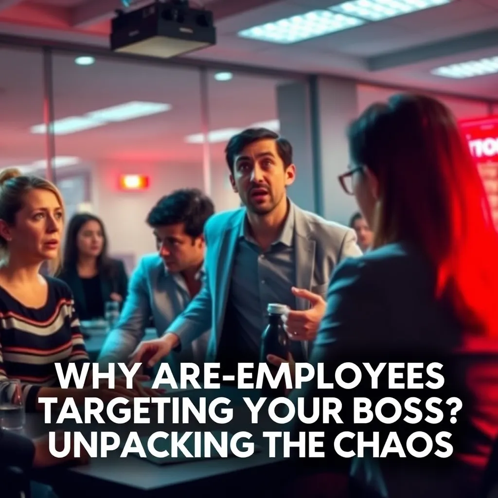 Why Are Employees Targeting Their Boss? Unpacking the Chaos : LevelUpTalk