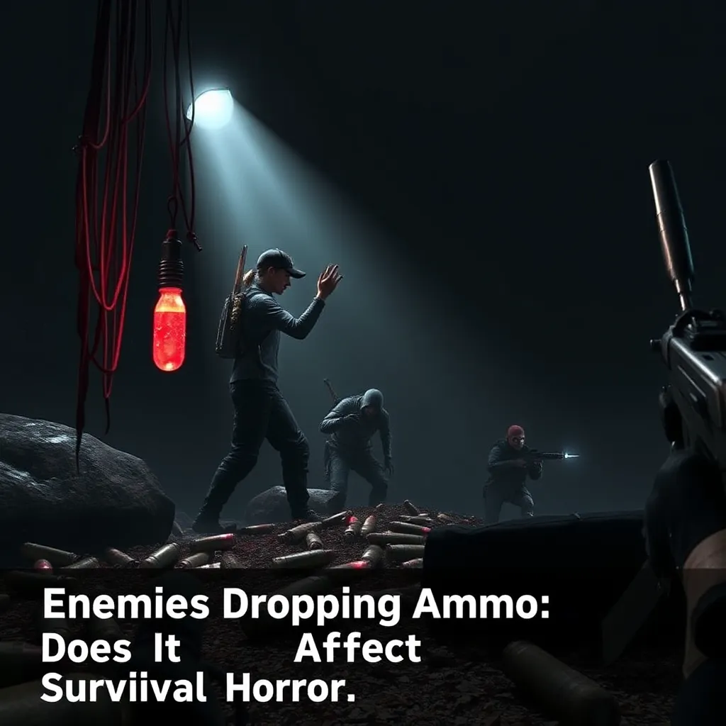 Enemies Dropping Ammo: Does It Affect Survival Horror? : LevelUpTalk