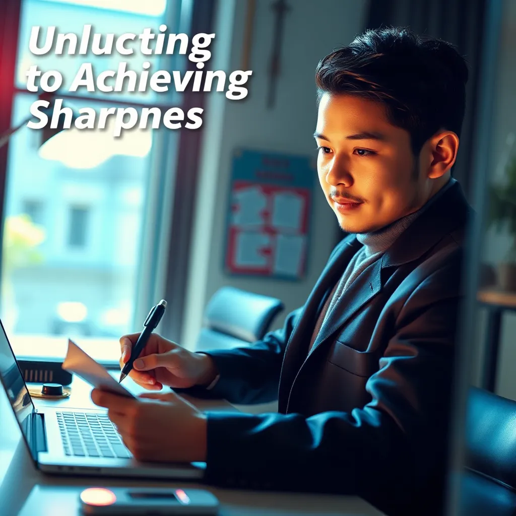 Unlocking the Secret to Achieving Sharpness : LevelUpTalk