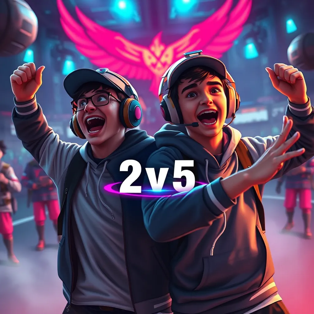 Victorious 2v5 Win in Heaven or Else Shocks Players : LevelUpTalk