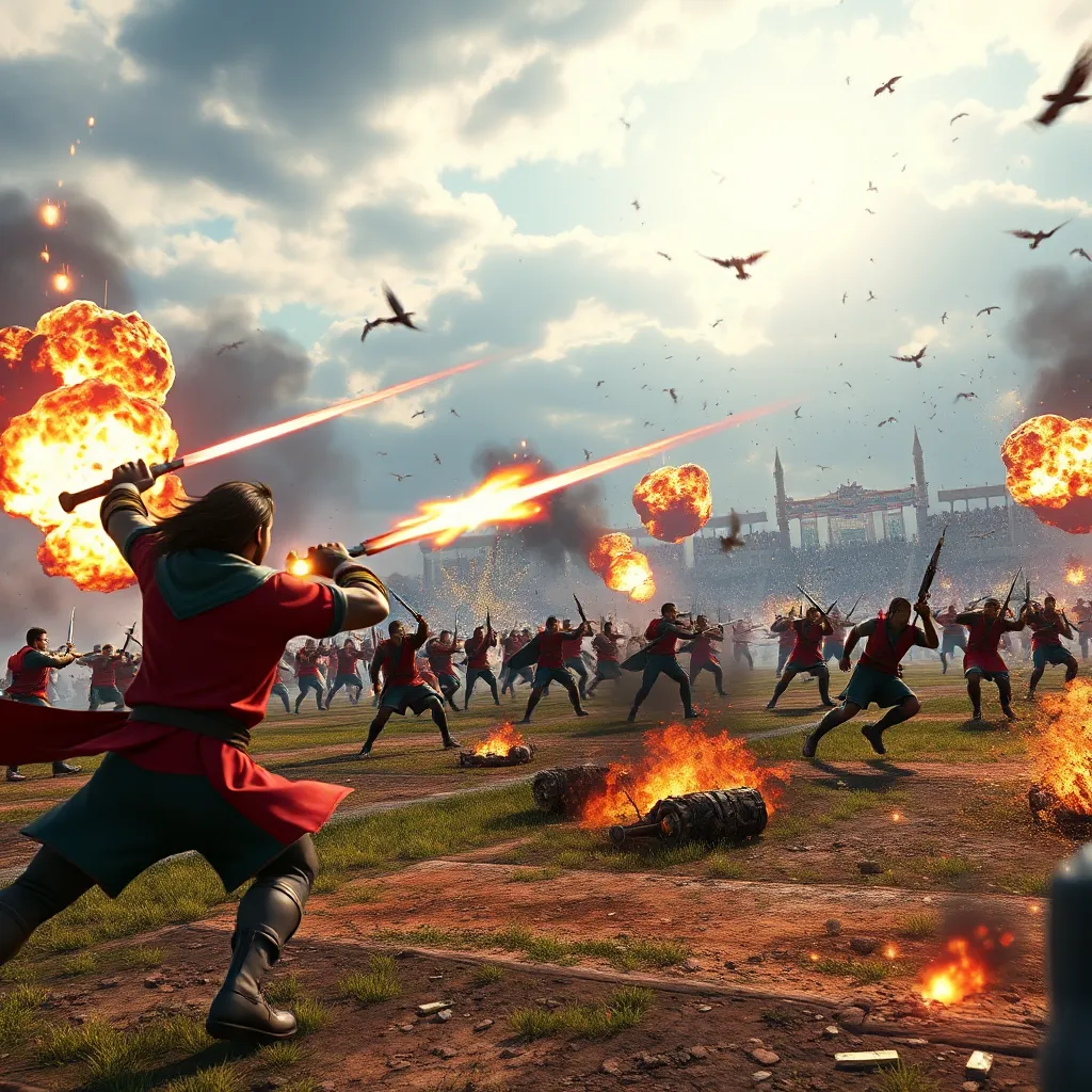 Top Games Featuring Epic Large-Scale Battles : LevelUpTalk