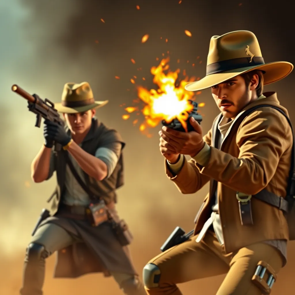 Indiana Jones Inspired Finals Showdown with Rocket Launchers : LevelUpTalk