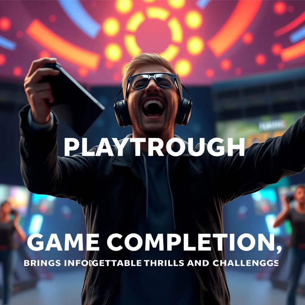 Game Completion Brings Unforgettable Thrills and Challenge : LevelUpTalk