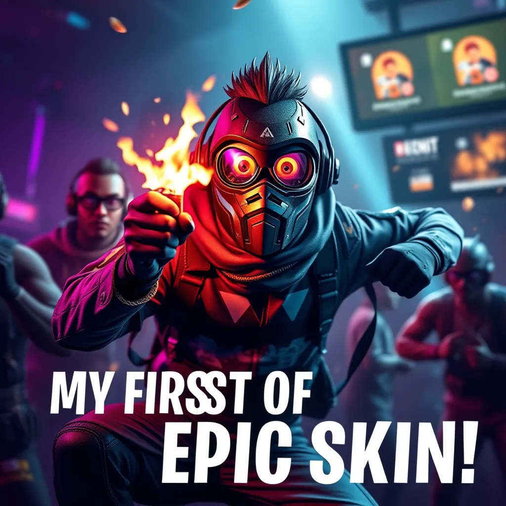 Exciting Debut of My First Epic Skin! : LevelUpTalk