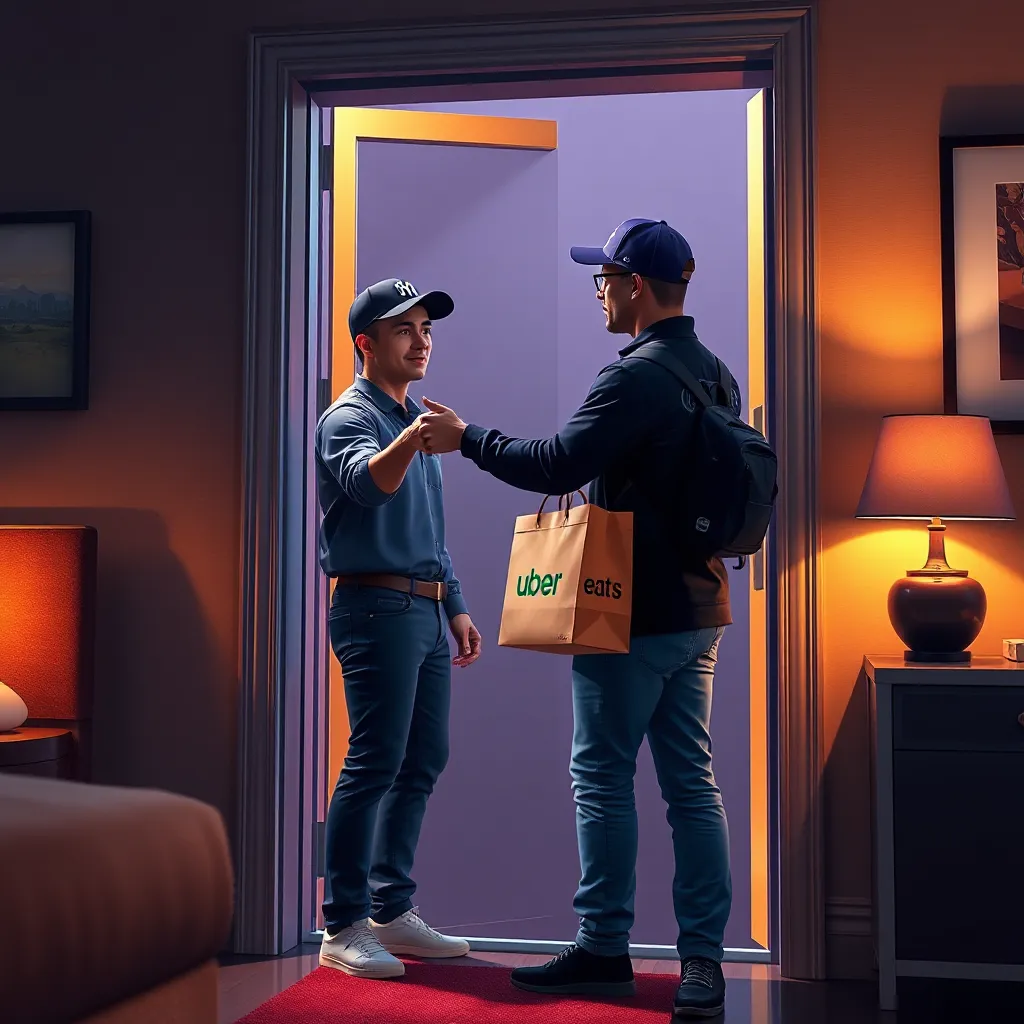 Erobb's Bold Hotel Room Offer to Uber Eats Driver : LevelUpTalk