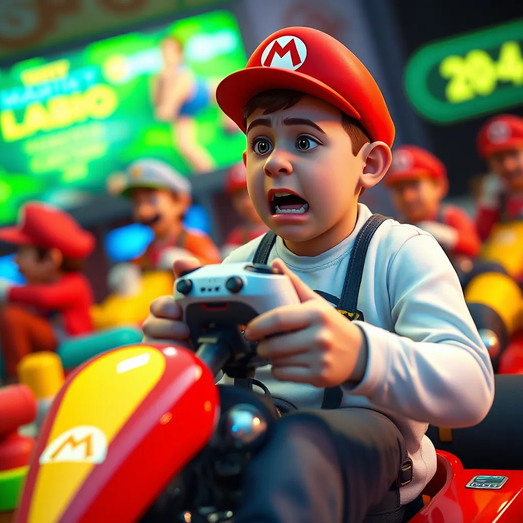 Erobb Rage Quits Mario Kart After 24-Hour Marathon : LevelUpTalk