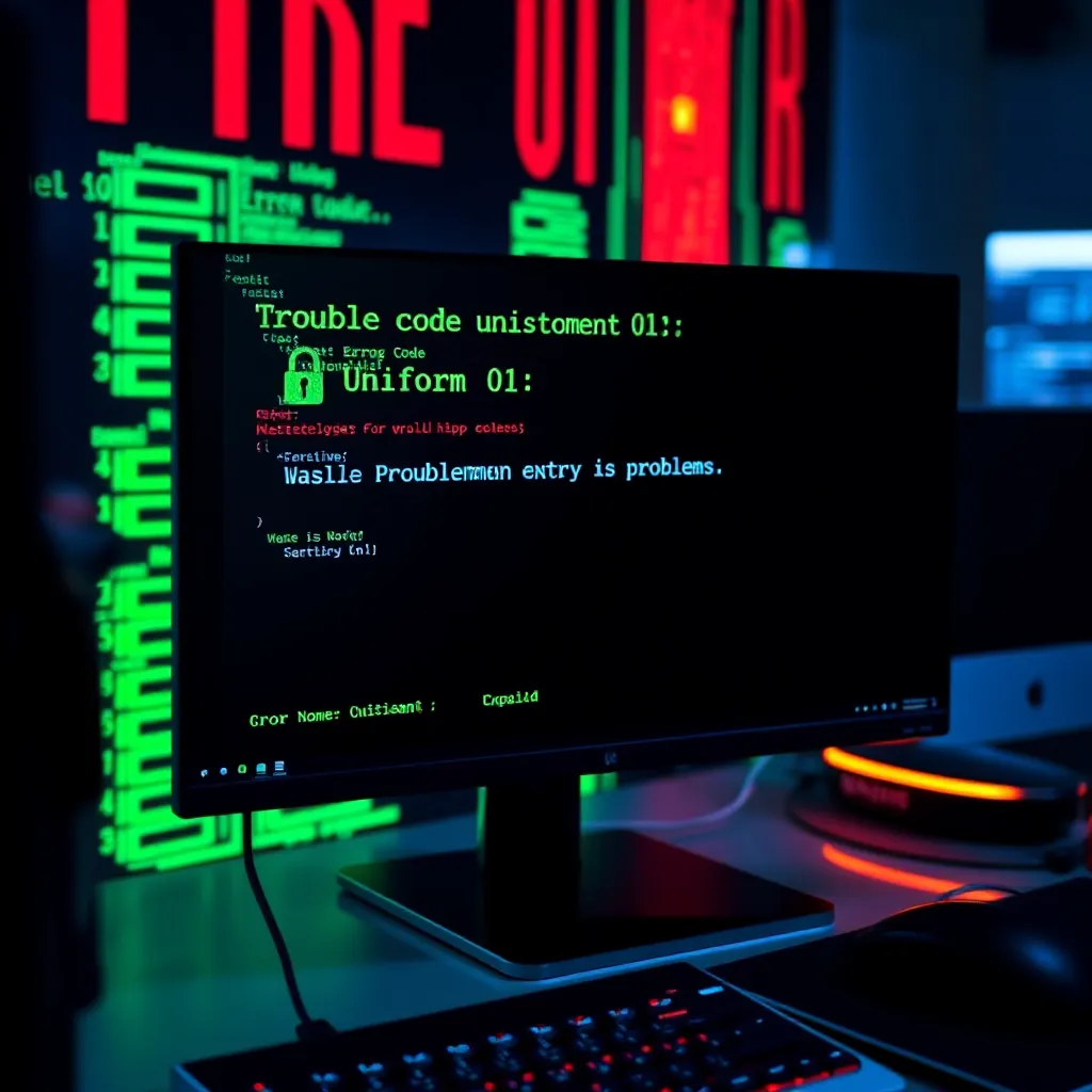 Trouble Logging In? The Error Code Uniform 01 Explained : LevelUpTalk