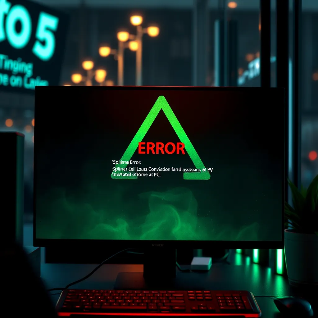 Major Error Blocks Splinter Cell and Assassin's Creed on PC : LevelUpTalk