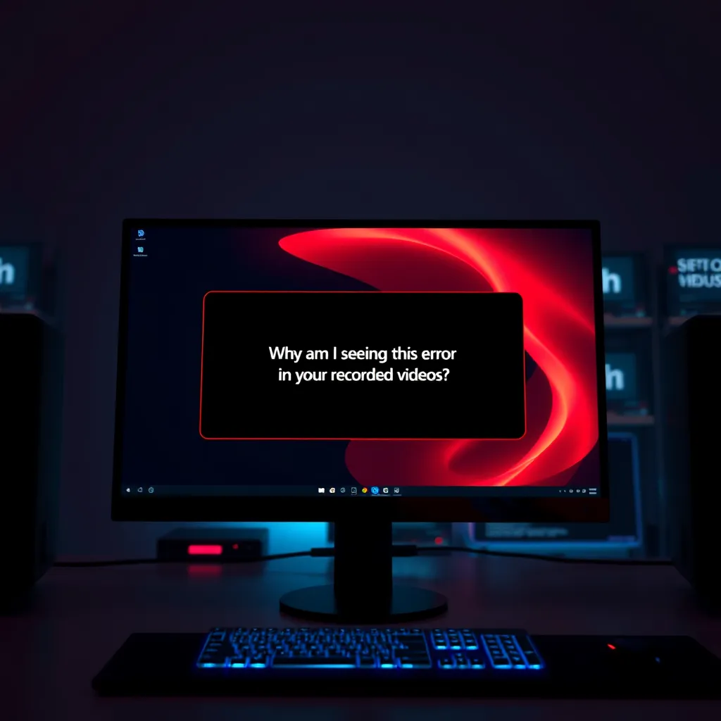 Why Am I Seeing This Error in My Recorded Videos? : LevelUpTalk