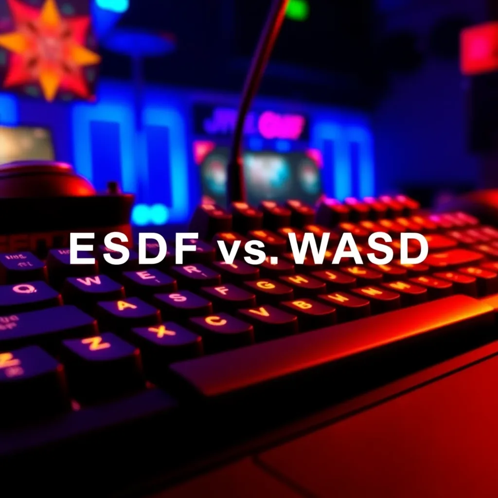 Why ESDF Beats WASD for Gaming Control and Comfort : LevelUpTalk