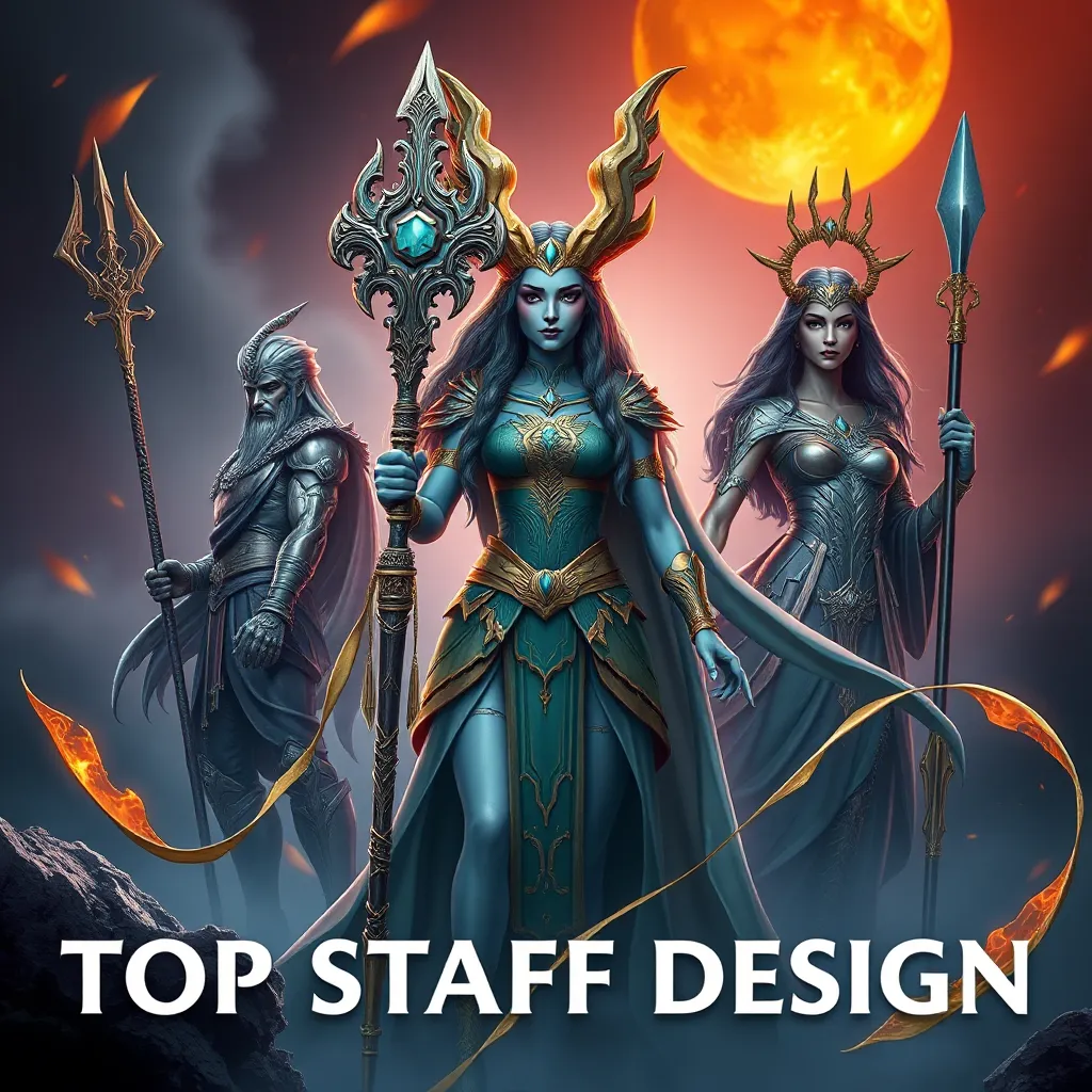 Revealing the Top Staff Design Among Iconic Characters : LevelUpTalk
