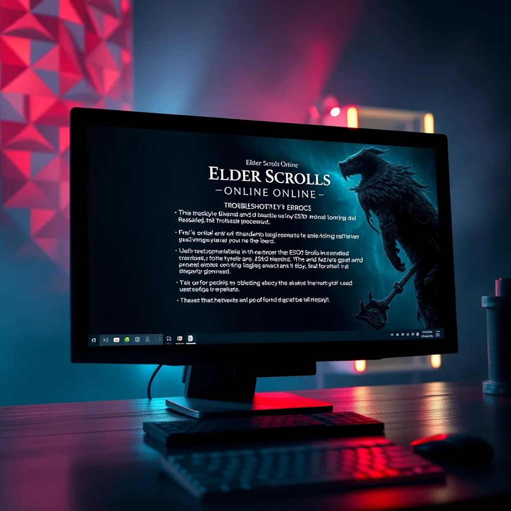 Troubleshooting ESO Login Errors: Key Solutions : LevelUpTalk