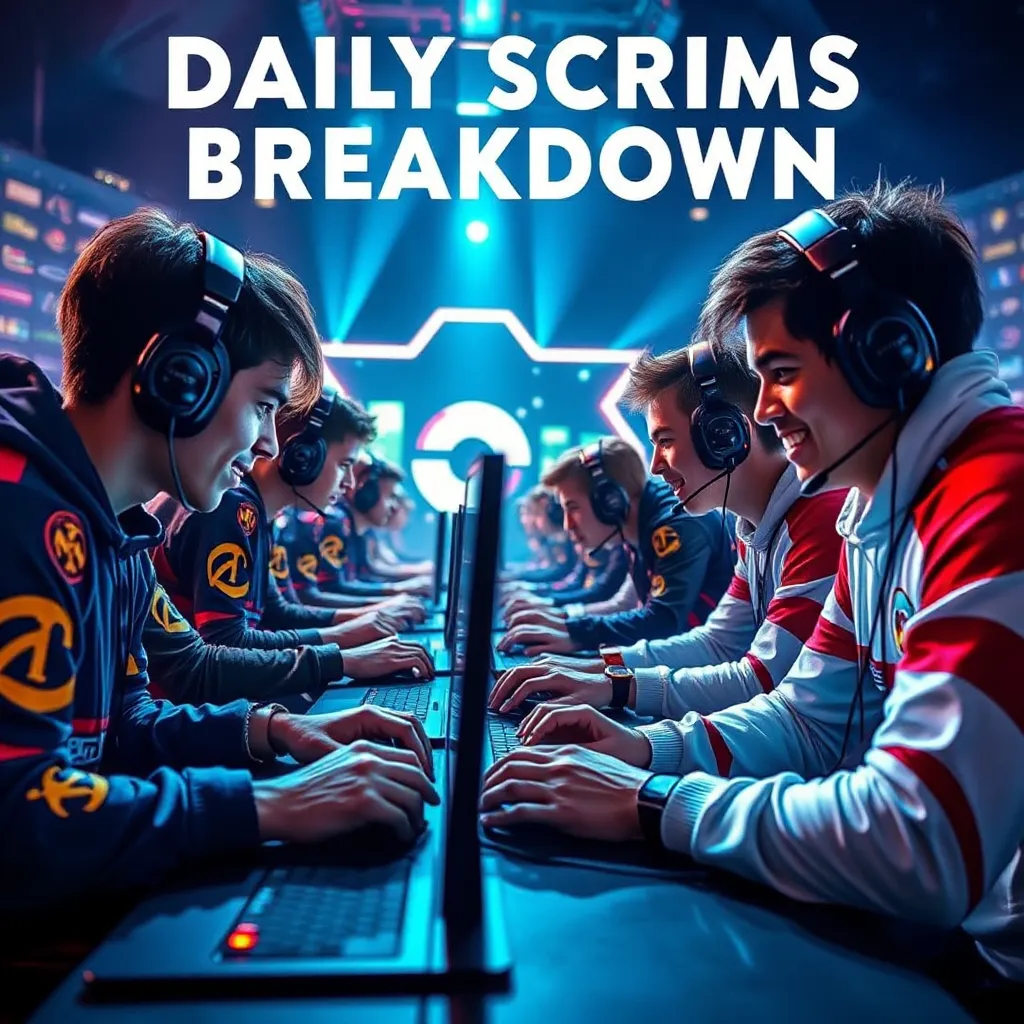 Daily Scrims Breakdown: Results from Top Teams on May 6 : LevelUpTalk
