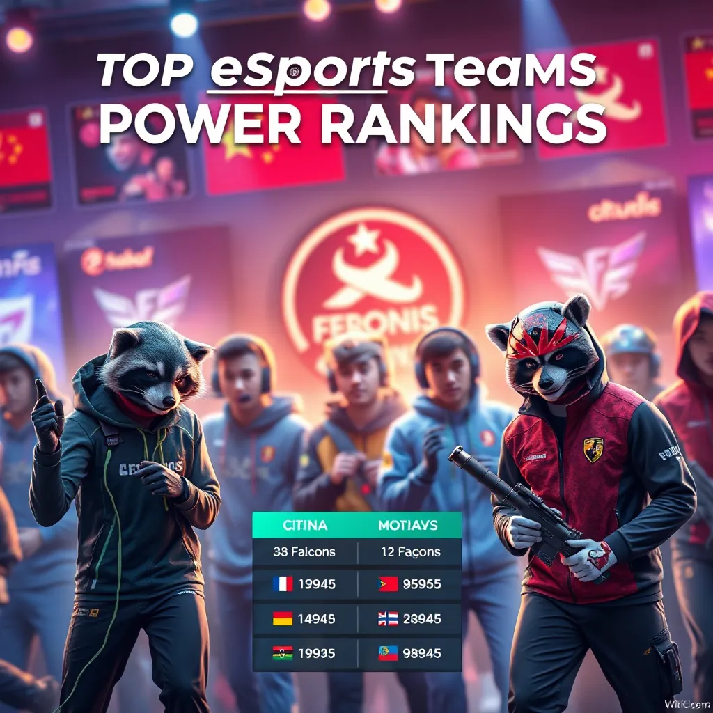 Power Rankings After China's Dominance in eSports : LevelUpTalk