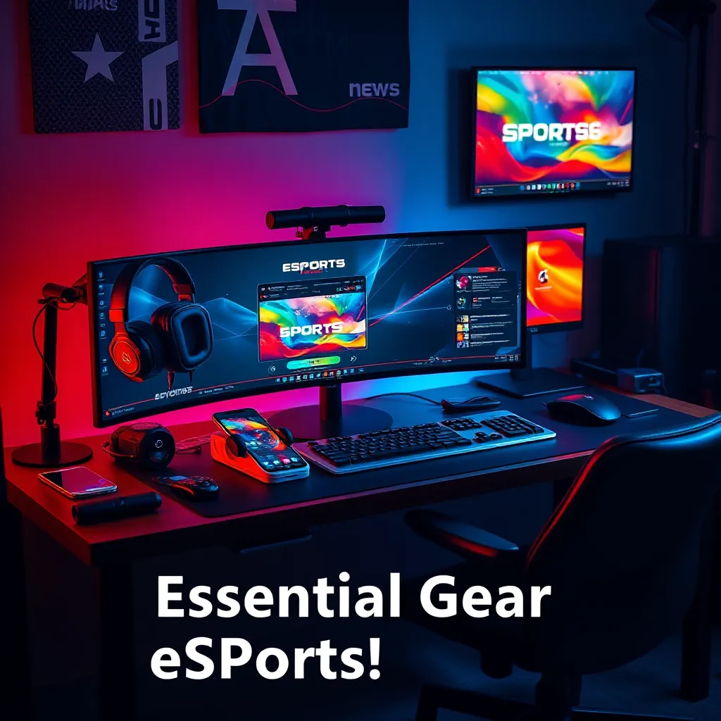 Essential Gear for eSports Setup: What You Need : LevelUpTalk