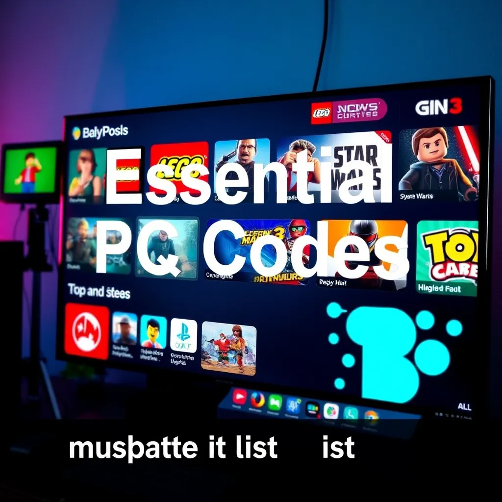 Essential PC Codes for Popular Games: Complete List : LevelUpTalk