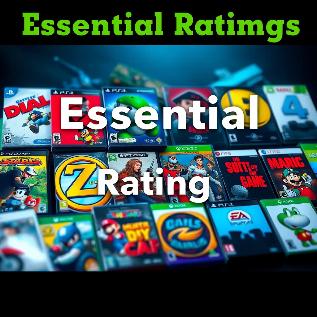 Essential Game Ratings Revealed: What's Missing? : LevelUpTalk