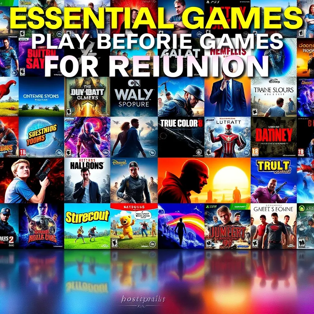 Essential Games to Play Before Reunion: Your Guide : LevelUpTalk