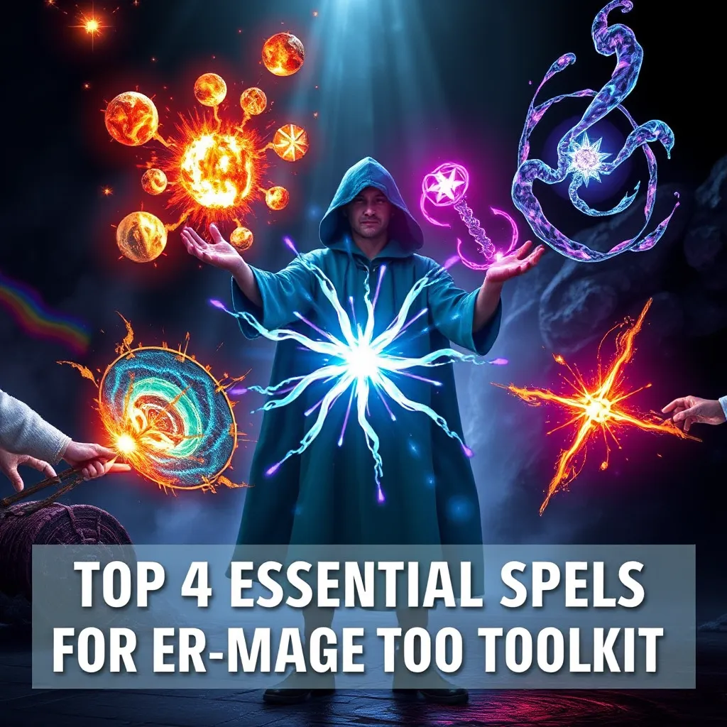 Top 4 Essential Spells for Every Mage's Toolkit : LevelUpTalk