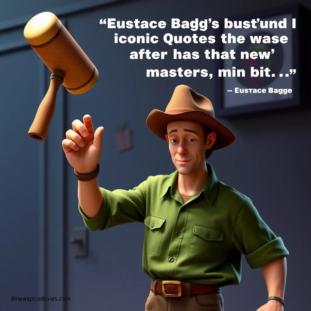 Eustace Bagge's Iconic Quote from Courage The Cowardly Dog : LevelUpTalk