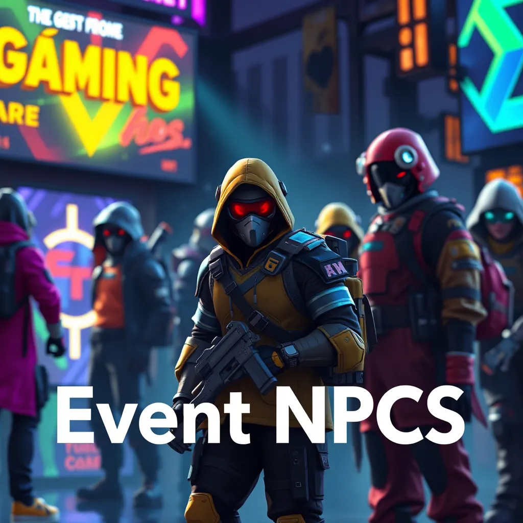 Complete List of All Event NPCs Shared by FNBRintel : LevelUpTalk