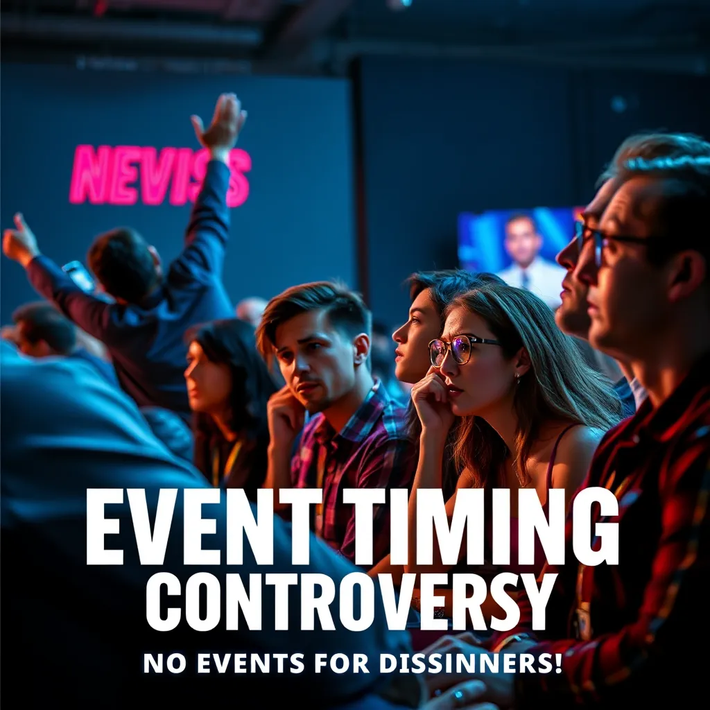 Event Timing Controversy: No Events for Dissenters! : LevelUpTalk