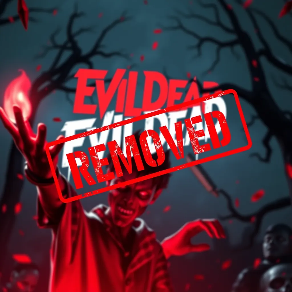 Evil Dead Strikes Out: Removed from Playstation Store : LevelUpTalk