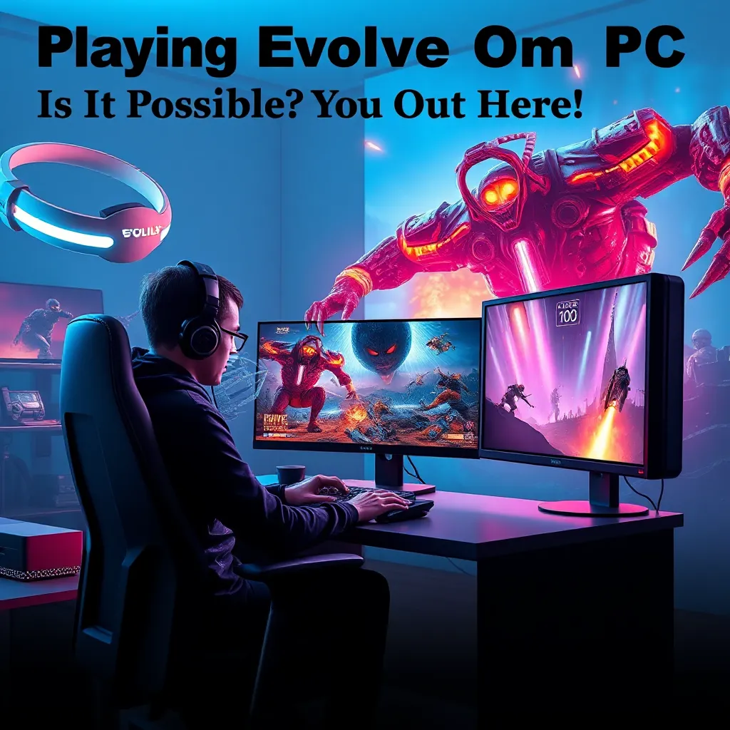 Playing Evolve on PC: Is It Possible? Find Out Here! : LevelUpTalk
