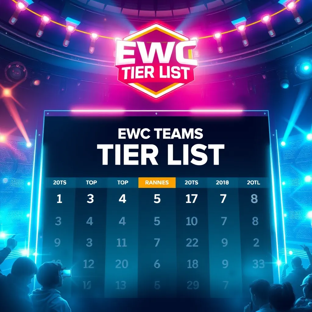 9impulse Releases EWC Teams Tier List Ranking : LevelUpTalk