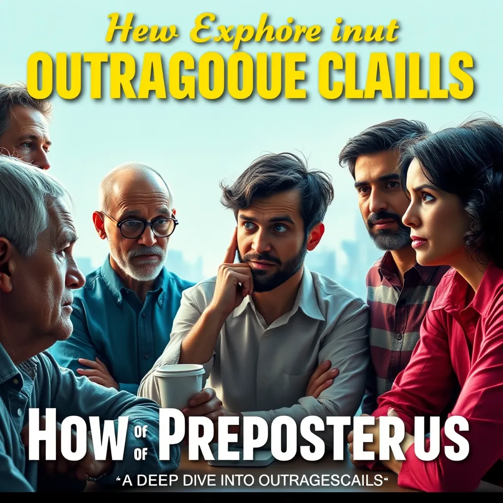 How Preposterous: A Deep Dive into Outrageous Claims : LevelUpTalk