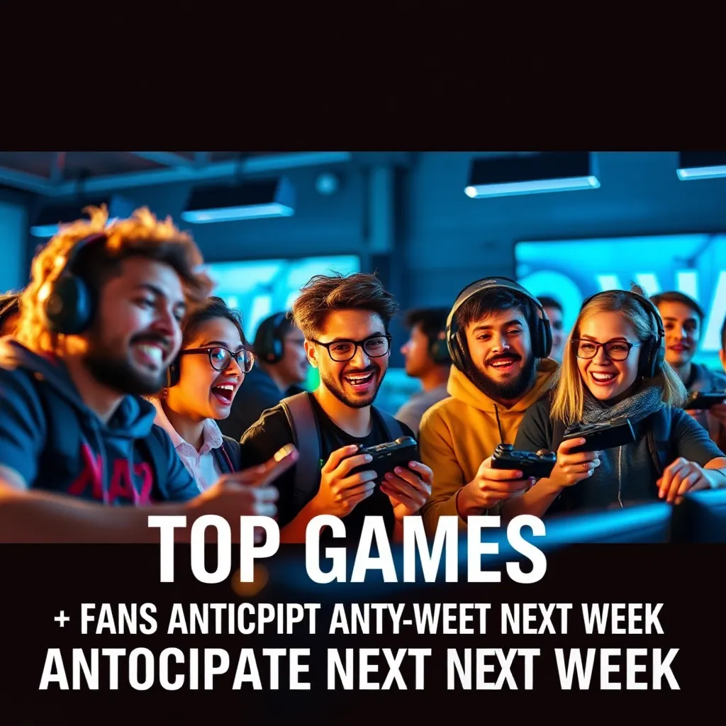 Top Games Fans Anticipate Next Week Revealed : LevelUpTalk