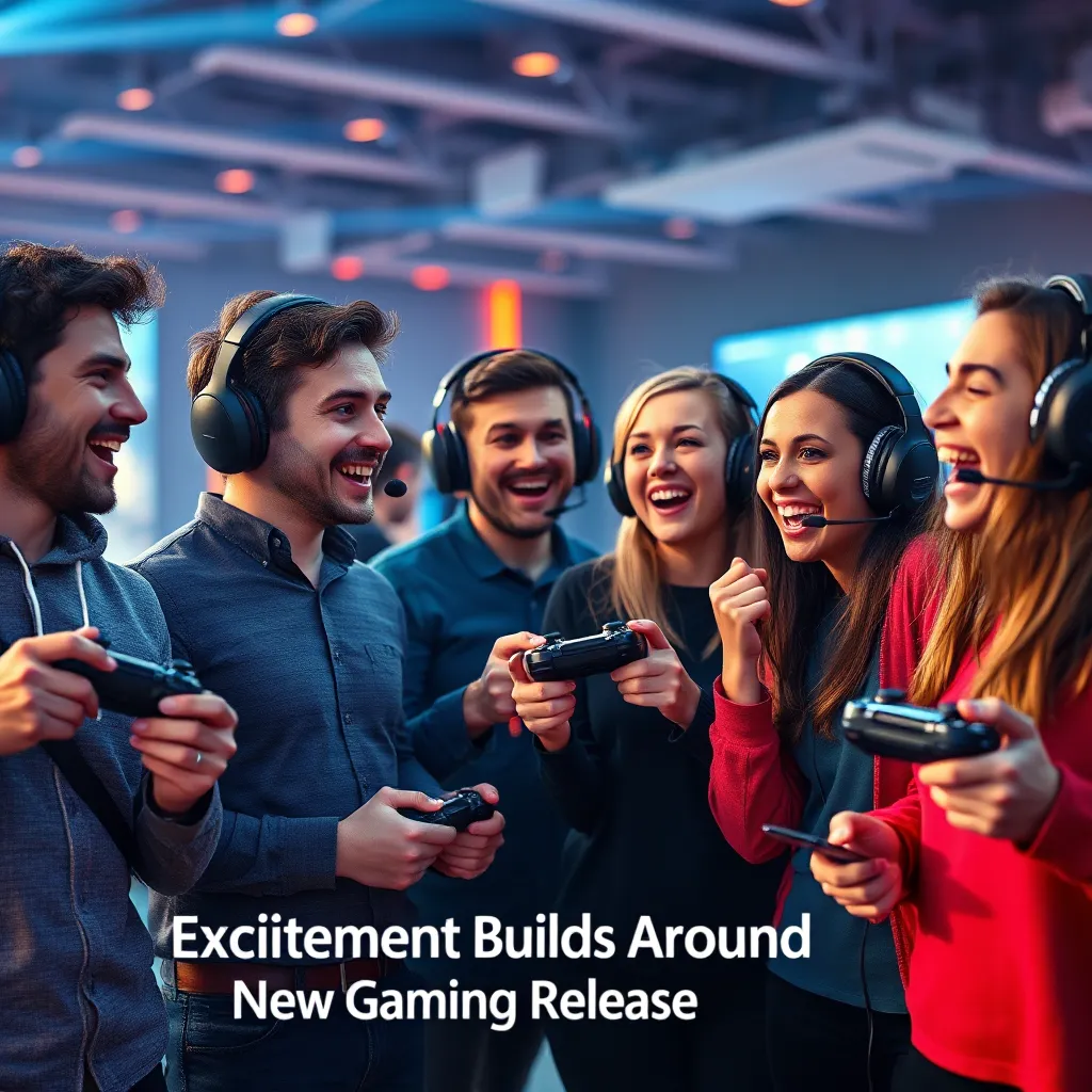 Excitement Builds Around New Gaming Release : LevelUpTalk