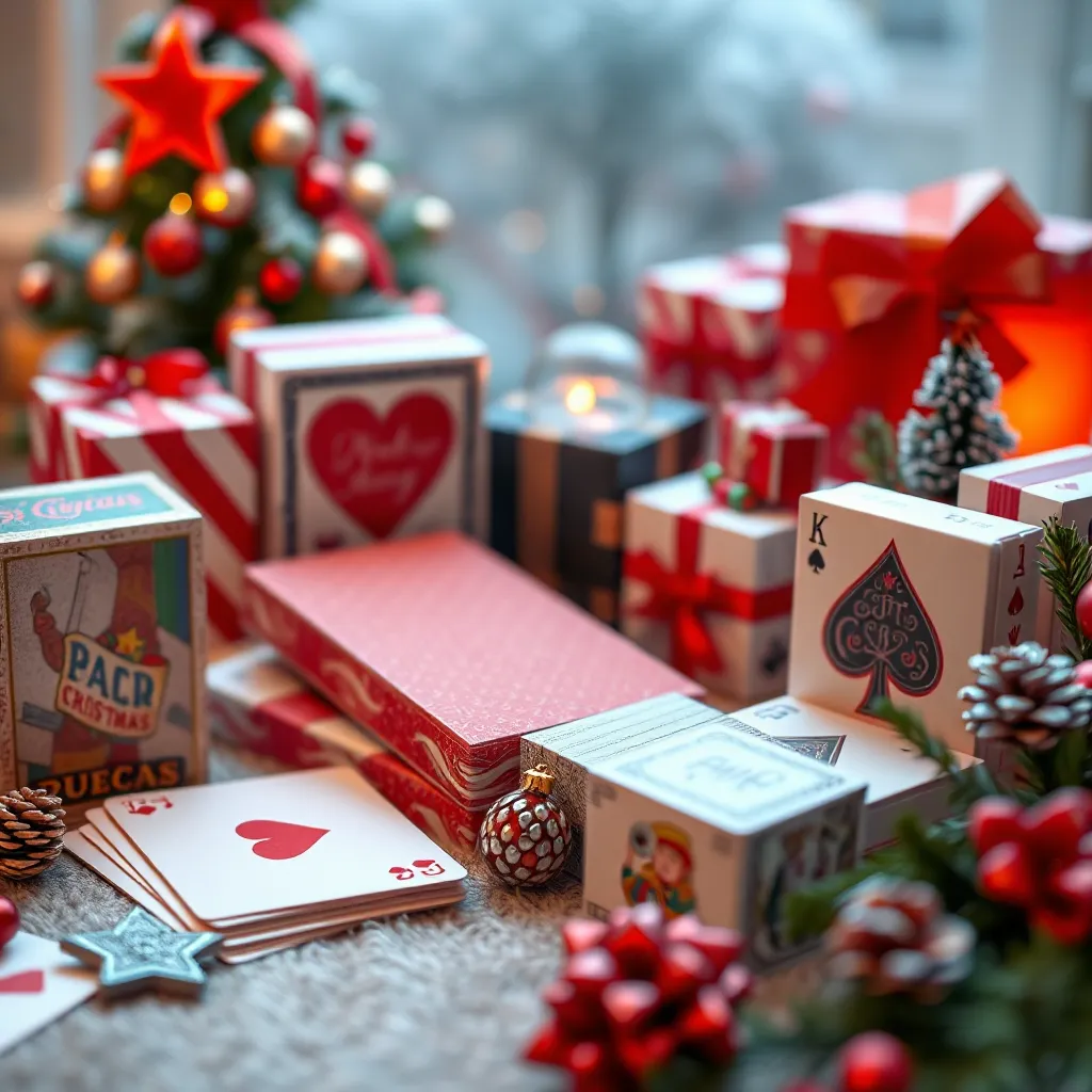 Exciting Christmas Gifts: Playing Card Decks Unwrapped! : LevelUpTalk