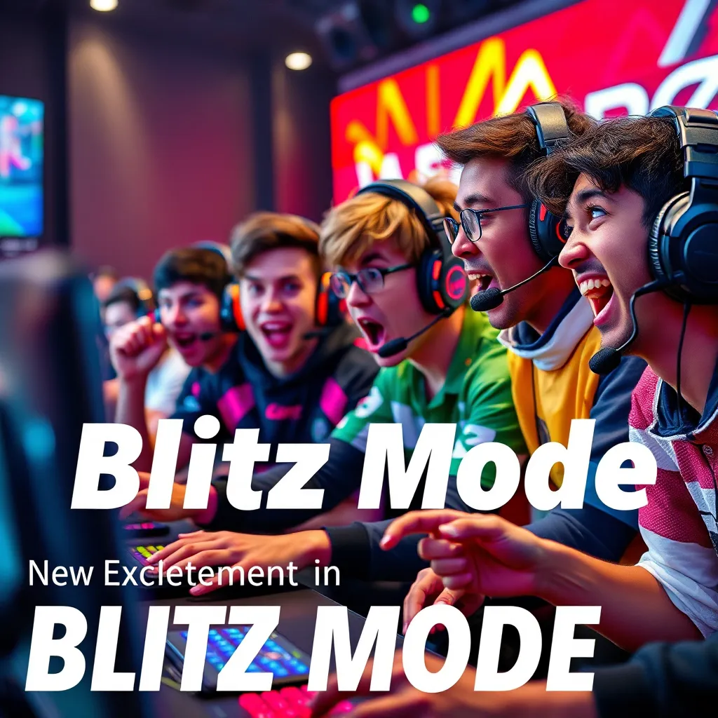 Blitz Mode: The New Excitement in Gaming : LevelUpTalk