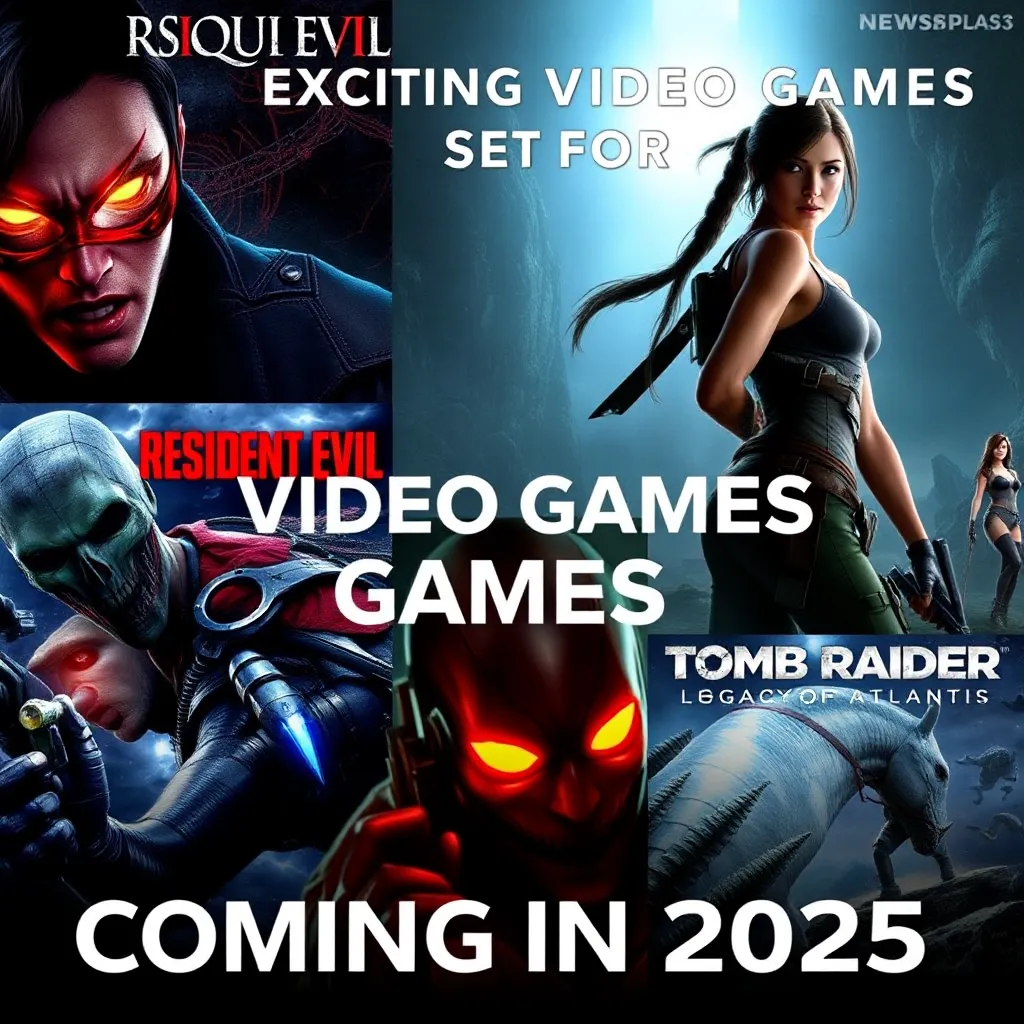 Exciting Upcoming Video Games Set for 2025 Release : LevelUpTalk