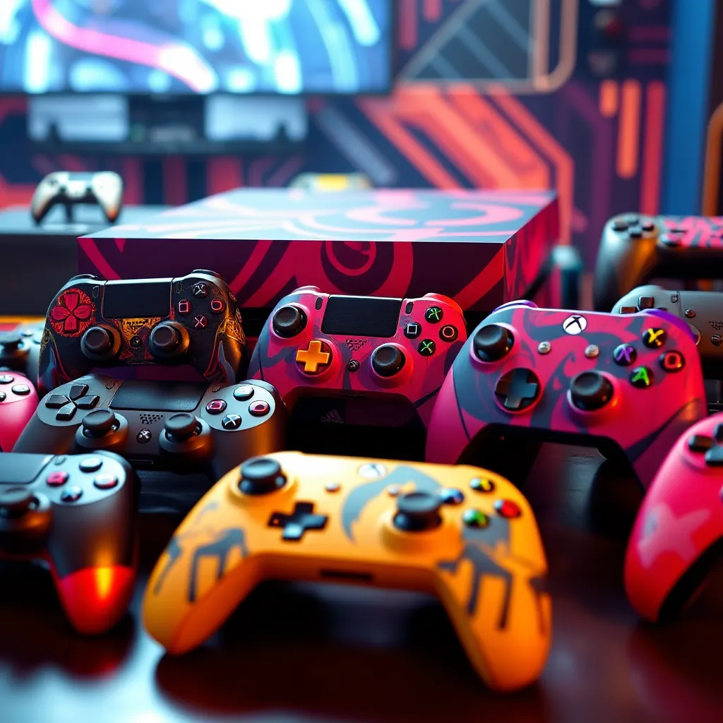 Get Your Game On: Exclusive Console Wrap and Controllers : LevelUpTalk