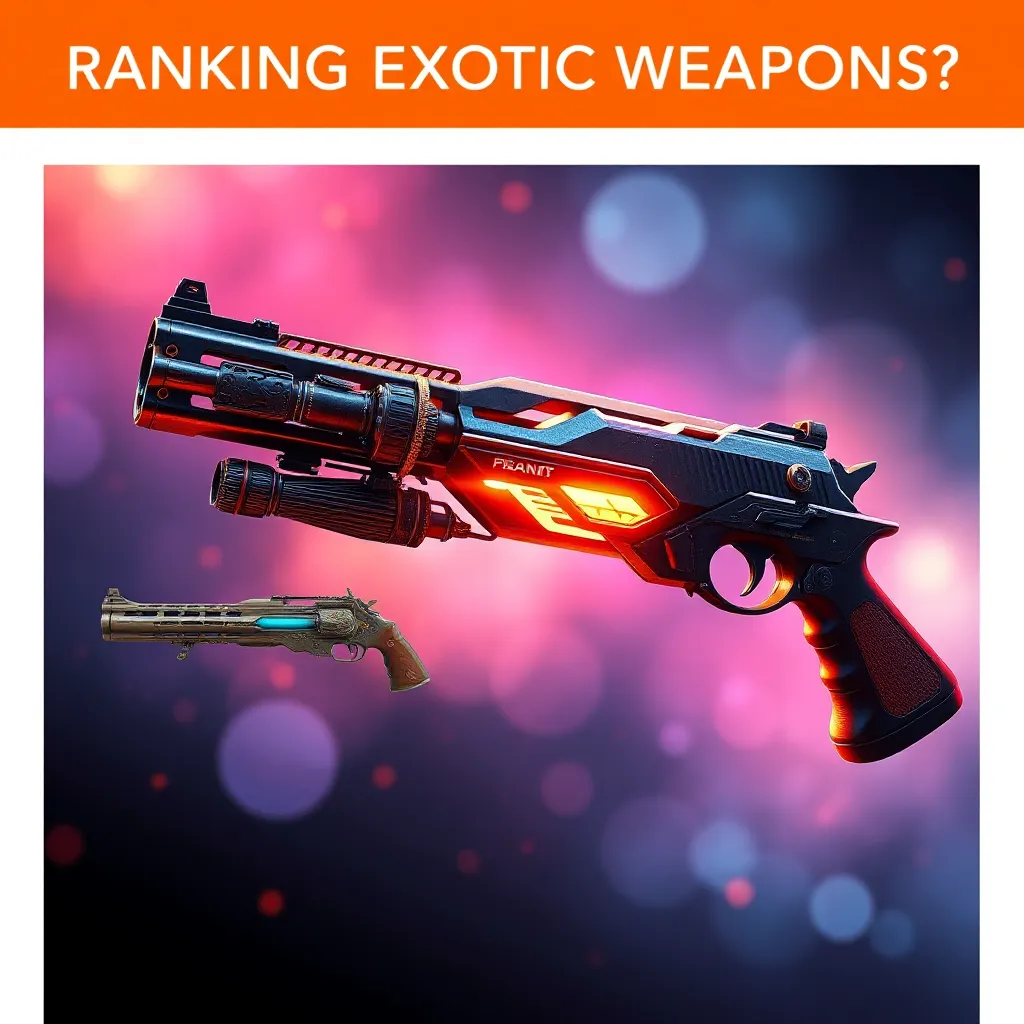Ranking Exotic Weapons: Which Ones Deserve the Hype? : LevelUpTalk