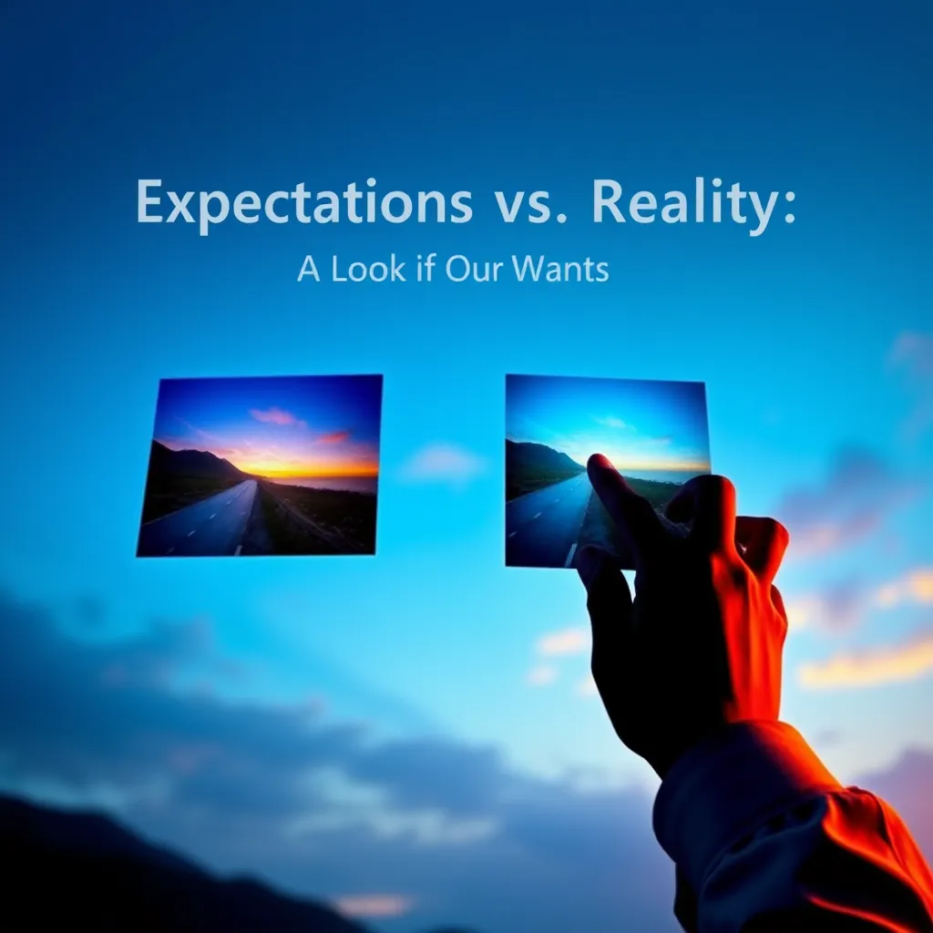 Expectations vs Reality: A Look at Our Wants : LevelUpTalk