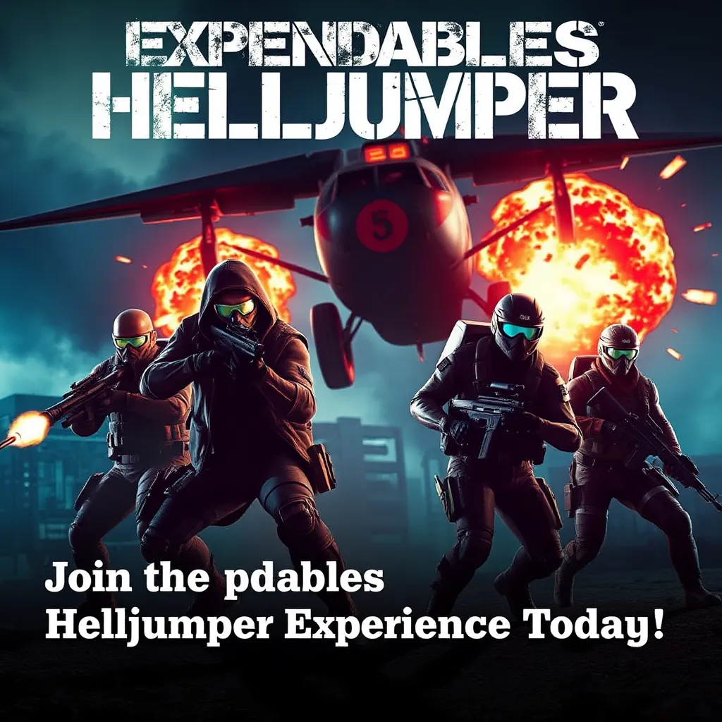 Join the Expendables Helljumper Experience Today! : LevelUpTalk