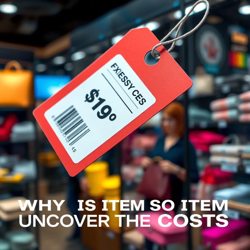Why Is This Item So Expensive? Uncover The Costs : LevelUpTalk