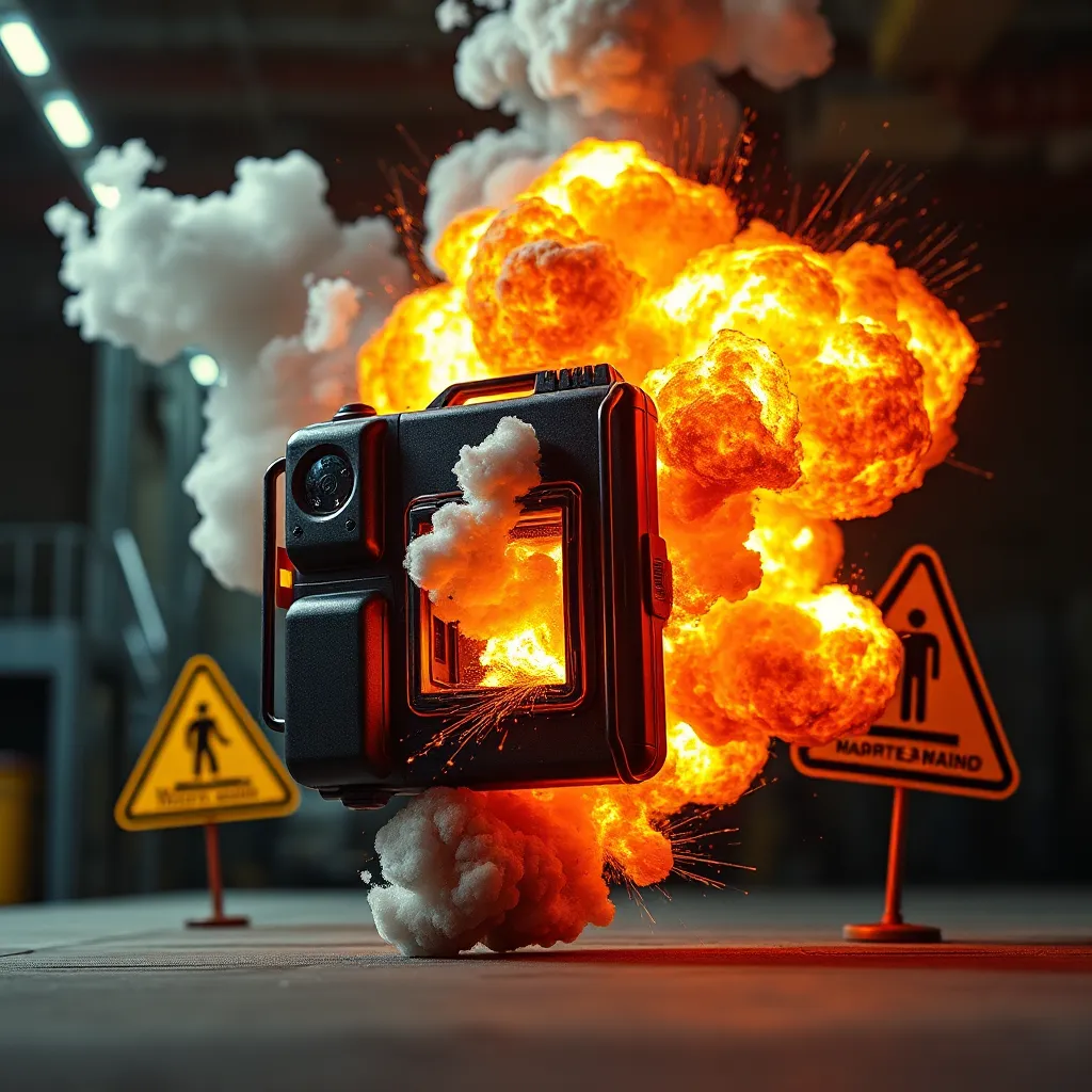 Uncontrolled Explosions in Carryable Object Device : LevelUpTalk