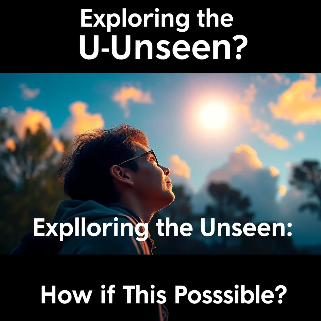 Exploring the Unseen: How Is This Possible? : LevelUpTalk