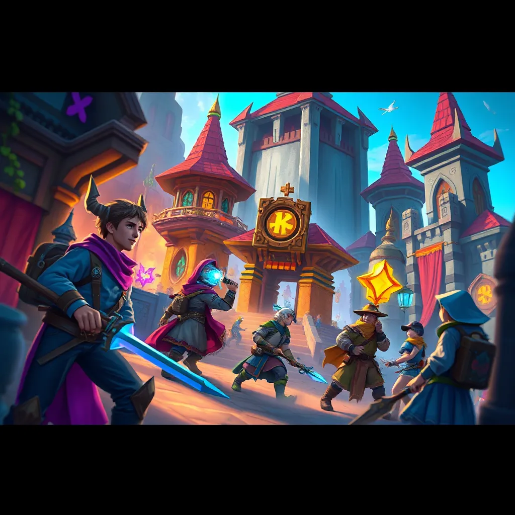 Wizordum Adventure: Exploring Gate Town by Smellbow2 : LevelUpTalk