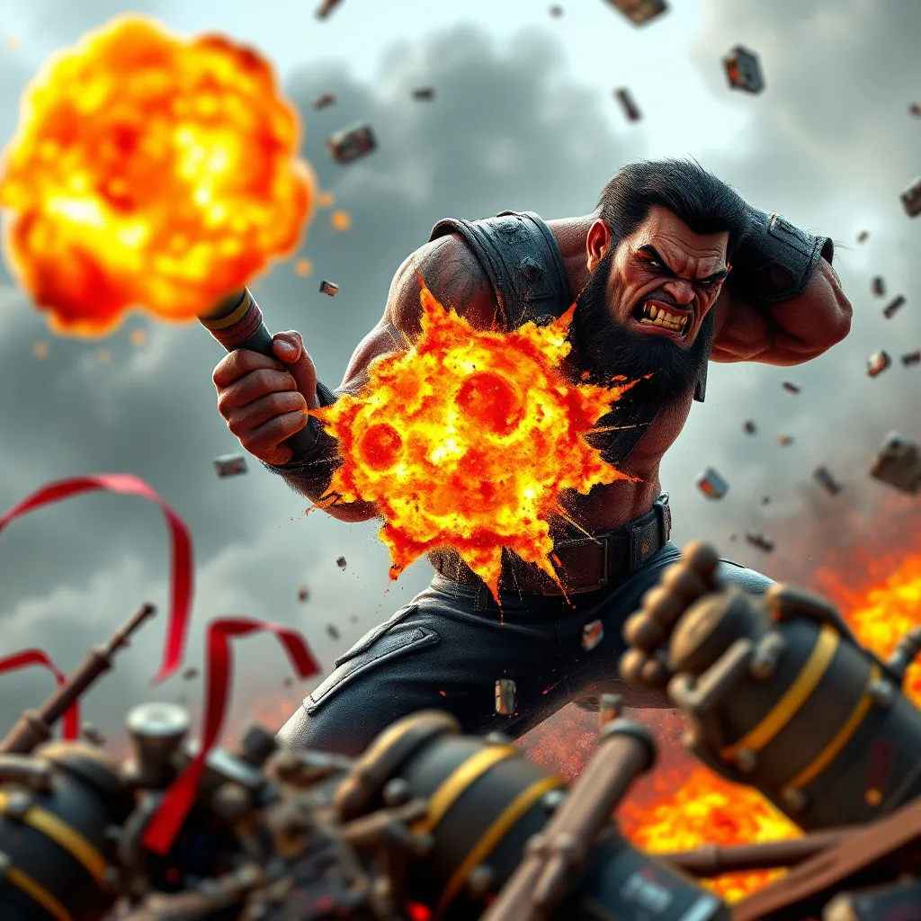 Exploring Character Explosion Effects in Gaming Mechanics : LevelUpTalk