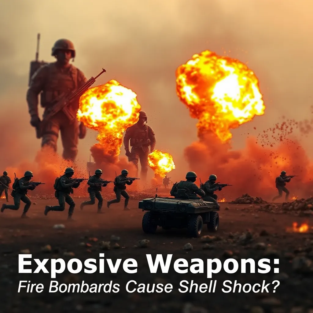Explosive Weapons: Do Fire Bombards Cause Shell Shock? : LevelUpTalk